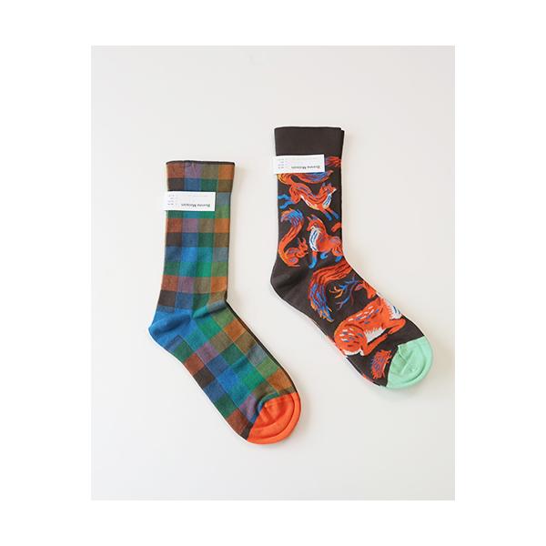 ボンヌ メゾン ソックス BONNE MAISON レディース Boreal 北極圏 BI1425301 メール便可