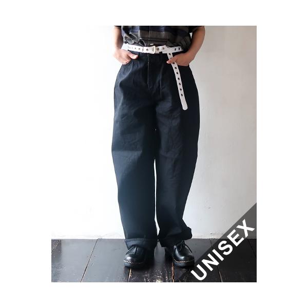 キャピタル パンツ KAPITAL メンズ レディース 14oz ブラック×ブラック デニム クラブバギー 5Pパンツ K2603LP059 送料無料