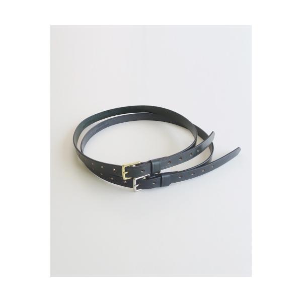 マーティンフェイジー ベルト Martin Faizey メンズ レディース 0.75inch Stirrup Belt Bridle Leather MF-10 送料無料