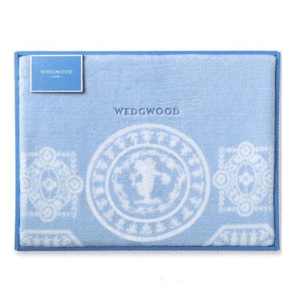 WEDGWOODウェッジウッド綿毛布(毛羽部分)優雅なデザインと上質でなめらかな肌触り。〈ウェッジウッド〉の創設者ジョサイア・ウェッジウッドが生み出した「ジャスパー」シリーズです。ジャスパーブルーのカラーリングとデザインが、優雅な雰囲気を演...