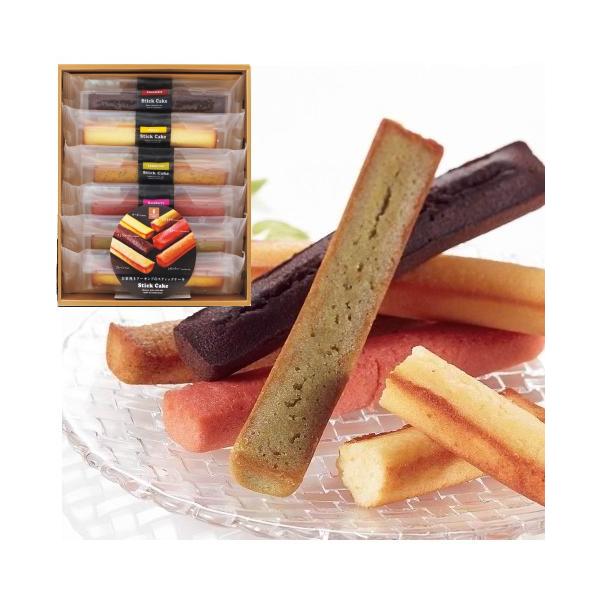 井桁堂「スティックケーキ」(小)自家挽きアーモンドを使った風味豊かなしっとりフィナンシェ品名：スティックケーキギフトセット内容：プレーン・チョコ・チーズ・レモンティー・ラズベリー・ピスタチオ×各１）　【アレルゲン：卵・乳成分・小麦・大豆・ア...
