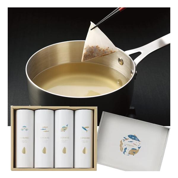 ＫＯＧＡＮＥ−Ｃ１６の商品説明 シンプルなのに華やか。上質感あふれるパッケージに、料理によって使い分けが出来る４種類の「だしパック」を詰め合わせました。 ＫＯＧＡＮＥ−Ｃ１６の商品詳細 ブランド名 ちきり 内容 ●和風だし・鯛だし・あごだし...