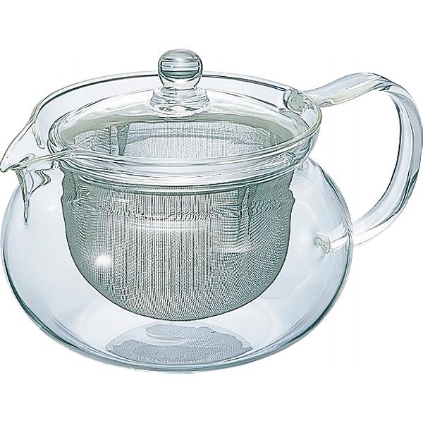 お茶の色合いが目で愉しめる耐熱ガラス製の急須。・フタのツマミは持ちやすい丸型・大きい茶こしでしっかり抽出・広口で洗いやすい・コンパクトで大容量・安心安全の日本製・ 日本茶、中国茶、紅茶やハーブティーとお茶の種類を問わず使えるデザイン・ 茶こ...