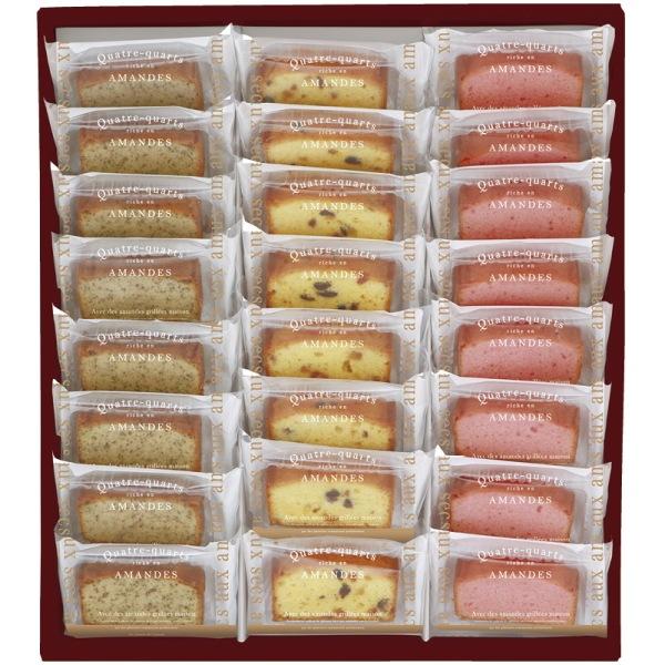 菓子職人がていねいに自家引きしたアーモンドを使って作ったリッチな味わいのパウンドケーキです。しっとりとした上品な口当たり。定番のフルーツ、香り高いアールグレー、ほんのり甘酸っぱいストロベリー、どの味もおすすめの３種類アソートです。商品：フル...