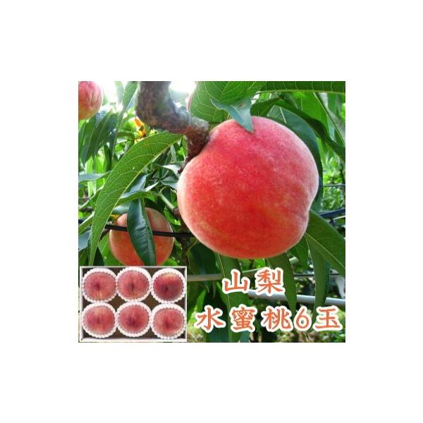 桃の産地の山梨県より旬の果実をお届けいたします■箱サイズ　29×20×11cm・1700g■商品詳細　山梨の水蜜桃4〜6玉(計約1.3kg)・常温・【もも】・産地直送のため代引き、コンビニ受取、包装、のし、メッセージカードのご対応は出来ませ...