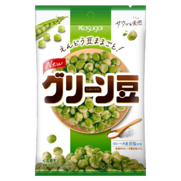 サクサクえんどう豆スナック12入×5まで１個口でお送りできます！北海道・沖縄は配送不可です。Sグリーン豆 グリーン豆 塩 ロレーヌ産 岩塩 えんどう豆スナック 春日井 春日井製菓 グリーンピース フライ豆 グリーン豆 Sグリーン豆 えんどう...