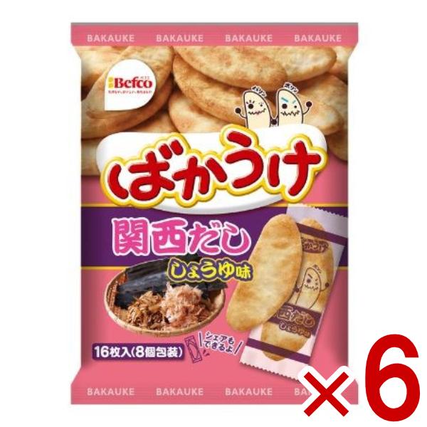 かつおの風味と昆布のまろやかな旨み香るお煎餅東北を除く本州・四国・九州は送料無料！北海道・沖縄は別配送不可、東北は別途送料200円がかかります。ばかうけ 関西だししょうゆ 関西だし醤油 しょうゆ煎餅 しょうゆせんべい 醤油せんべい ばかうけ...