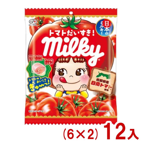 鳥取県産日南トマト使用のトマト味のミルキー東北を除く本州・四国・九州は送料無料！北海道・沖縄は配送不可、東北は別途送料200円(税別)がかかります。ミルキー トマト味 袋 トマトミルキー 日本のミルキー 鳥取 日南トマト ミルキー 不二家 ...