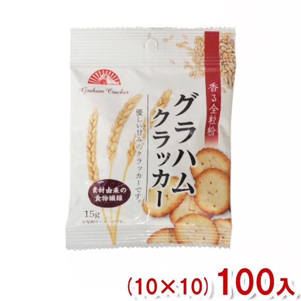 ひとくちサイズのグラハムクラッカー。噛めば噛むほど味わい深く、優しい甘さが特徴です。東北を除く本州・四国・九州は送料無料！北海道・沖縄は配送不可、東北は別途送料200円(税別)がかかります。グラハムクラッカー クラッカー 前田製菓 前田クラ...