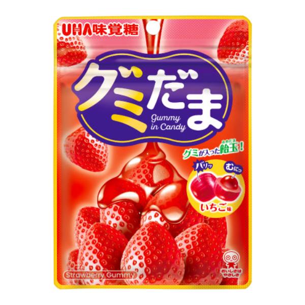 一口で異なるいちごの味わいをお楽しみいただけます6入×12まで１個口でお送りできます！北海道・沖縄は配送不可です。グミだま グミ入りキャンディ グミ入り 飴 イチゴグミ 苺グミ ストロベリーグミ ストロベリーキャンディ いちご飴 苺飴 フル...