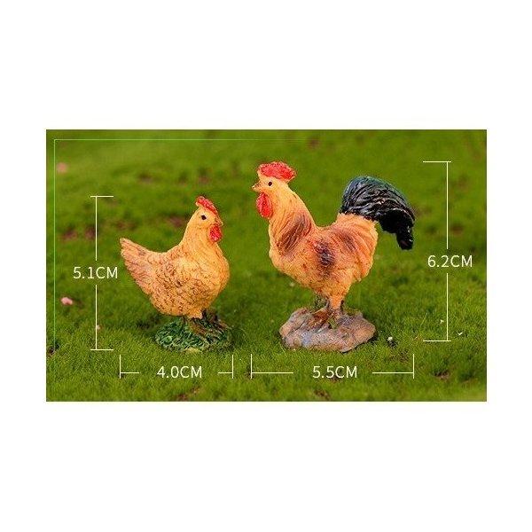 ■商品詳細セット内容：1羽フィギュアサイズ：写真をご参考ください。材質：樹脂生産国：中国とても小さなスケールにもかかわらず、緻密でリアルな造形で感動をもらいます。車やお部屋のオブジェにはもちろん、ディスプレイ等のパーツ素材にもおすすめです。...