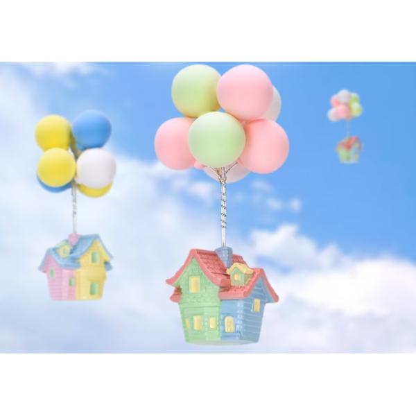 セット内容：1個商品サイズ：約6*12cm材質：樹脂生産国：中国注意：別荘の色はお選びできません。また飛べませんので、ご了承ください。■店長のコメントとても小さなスケールにもかかわらず、緻密でリアルな造形で感動をもらいます。車やお部屋のオブ...