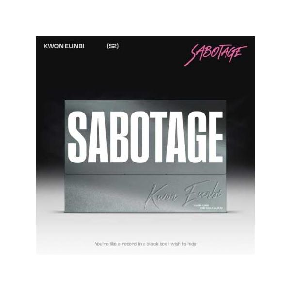 【2024/6/19 韓国発売】【予約】Kwon Eun Bi クォン ウンビ 2ND SINGLE ALBUM 【SABOTAGE】 2集 シングル アルバム 韓国版 元 IZONE Ye-A カジュ 韓国音楽チャート反映【送料無料】【日...
