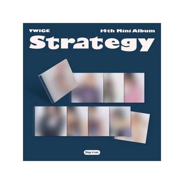 【2024/12/6 韓国発売】【予約】TWICE トゥワイス 14TH MINI ALBUM【STRATEGY】Step4 ver. 14集 ミニ アルバム 韓国版 ナヨン ジョンヨン モモ サナ ジヒョ ミナ ダヒョン チェヨン ツウィ...