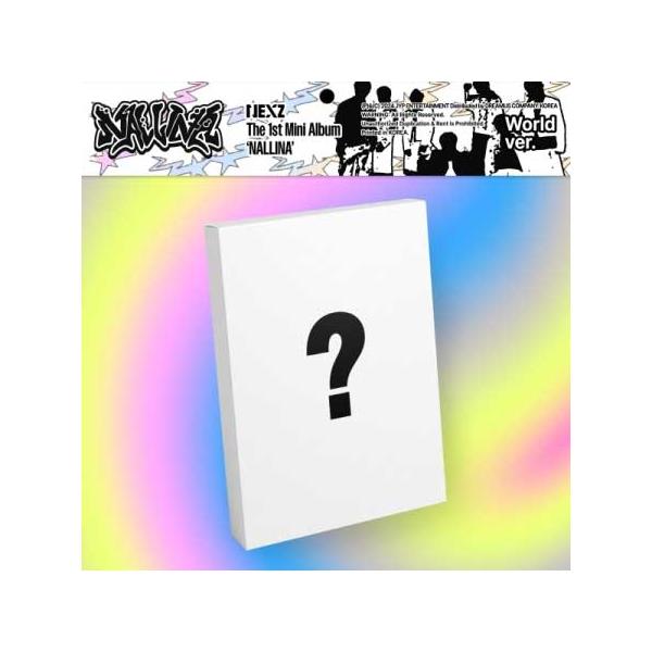 【2024/11/18 韓国発売】【予約】【限定版】NEXZ ネクスジ 1ST MINI ALBUM【NALLINA】World ver. 限定盤  韓国版 1集 ミニ アルバム ニジプロ2 ユウ トモヤ ハル ソゴン セイタ ヒュイ ユウ...