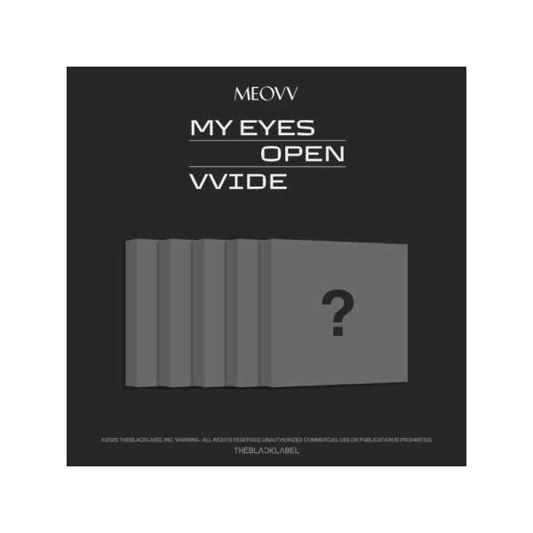 【2025/5/12 韓国発売】【予約】MEOVV ミヤオ  The 1st EP ALBUM【MY EYES OPEN VVIDE】MEOVV ver. 1集 ミニ アルバム 韓国版 スイン ガウォン アンナ ナリン エラ BLACK L...