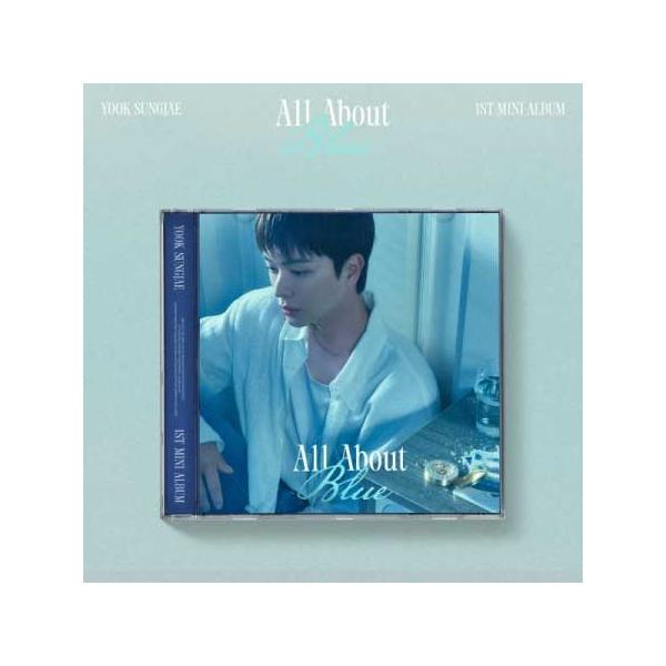 【2025/6/20 韓国発売】Yook Sung Jae ユク ソンジェ  1ST MINI 【All About Blue】JEWEL Ver. 1集 ミニ アルバム 韓国版  BTOB ビートゥービー ウングァン ミンヒョク チャンソ...