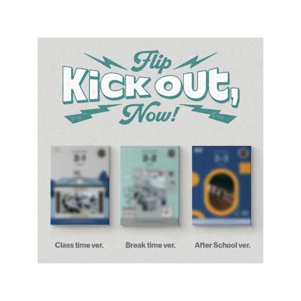 【2025/5/26 韓国発売】KickFlip キックフリップ 2ND MINI ALBUM 【Kick Out, Flip Now!】  韓国版 2集 ミニ アルバム ゲフン アマル ドンファ ジュワン ミンジェ ケイジュ ドンヒョン ...