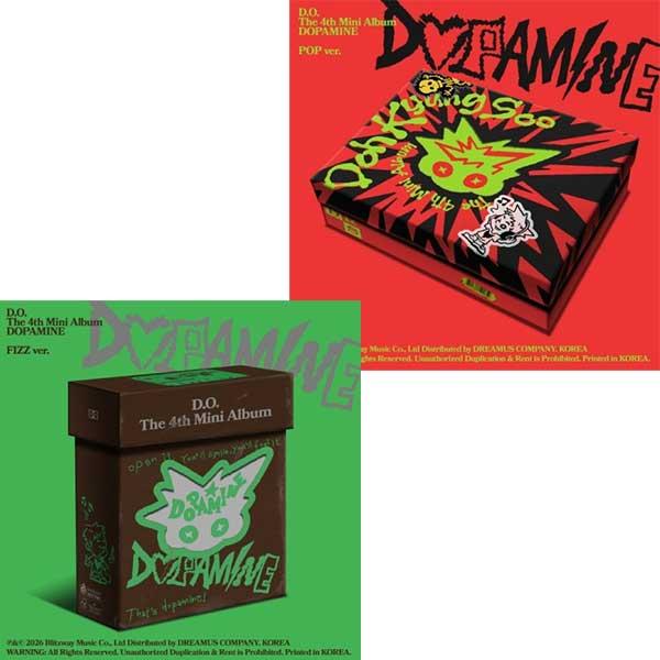 【2026/9/8 韓国発売】【予約】 D.O. ディオ  4TH MINI ALBUM 【DOPAMINE】PHOTOBOOK ver. 4集 ミニ アルバム  EXO エクソ ディー オー ド ギョンス Do Kyung soo 韓国音...