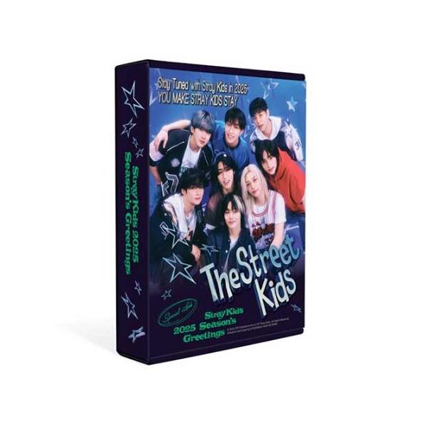 【24/12/20 韓国発売】【予約】Stray Kids ストレイキッズ 【2025 Seasons Greetings】【THE STREET KIDS】 シーズンズ グリーティング 卓上 カレンダー ダイアリー 写真集 ストレイキッズ...