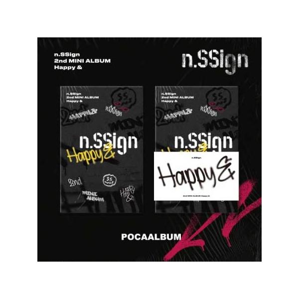 【2/16 韓国発売】【予約】n.SSign エヌサイン 2ND MINI ALBUM【Happy &amp;】POCAALBUM 2集 ミニ アルバム Channel A ABEMA 日韓男女 グローバル オーディションプ ロジェクト番組...