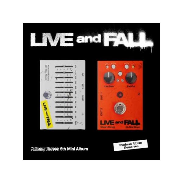 【2024/10/14 韓国発売】【予約】Xdinary Heroes  エクスディナリー ヒーローズ 5TH MINI ALBUM【LIVE and FALL】 PLATFORM ALBUM_NEMO VER. 5集 ミニ アルバム 韓国...