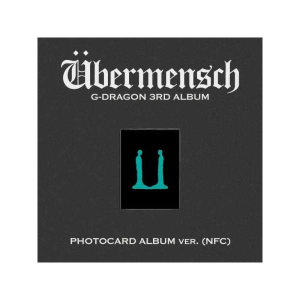 【2025/2/26 韓国発売】【予約】【SMART ALBUM】G-DRAGON ジードラゴン 3RD ALBUM【Ubermensch】PHOTOCARD ALBUM ver. NFC 3集 アルバム GD ジディー クォン ジヨン B...