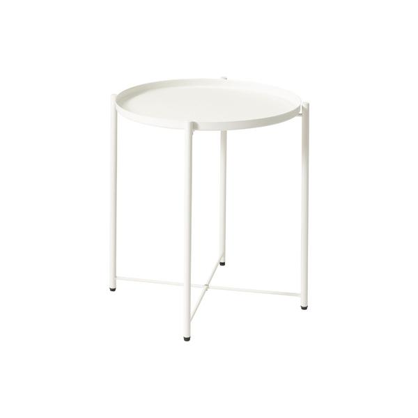 ハウジング 東谷 テーブル LFS-880WH 検索用カテゴリtable トレーテーブル トレイテーブル サイドテーブル ミニテーブル 取り外し可能 お盆 おしゃれ モダン シンプル 北欧 シャープ モノトーン ホワイト ブラック 白 黒 ...