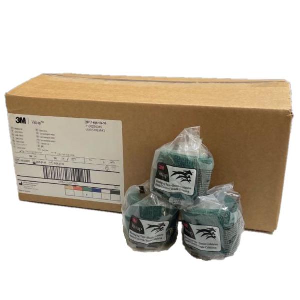 ※ 1箱あたり36巻入となります。ペットが怪我をしていなくても気になって舐めてしまうのを防止するのにもお使い頂けます。特徴- 動物の捻挫や傷口の固定、保護 などに、幅広く活用できる、 動物用自着性弾力包帯。- 自着性がある為、留め金不用。仕...