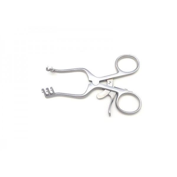 術野の深い手術に】ウェイトラナー型開創器 10.5cm（鋭爪 または 鈍爪）○ 深い部位の手術で、使用します。○ 先端に、多数の深い爪がついているので、    筋層までの開創ができます。○ 各サイズの開創器がございますので、用途に    合...