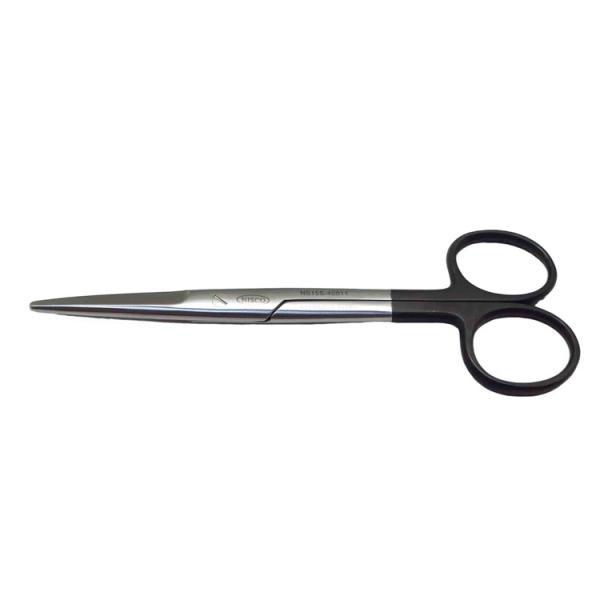 【組織の切離・鋭的な剥離操作、縫合糸・結紮糸を切る際に】  メーヨー剪刀　直または反 14.5cm- 組織を切離</B>するための剪刀です。- 縫合糸や結紮糸を切る際にも使用します。- 刃の部分が鋸状になっているので  切れ味が...