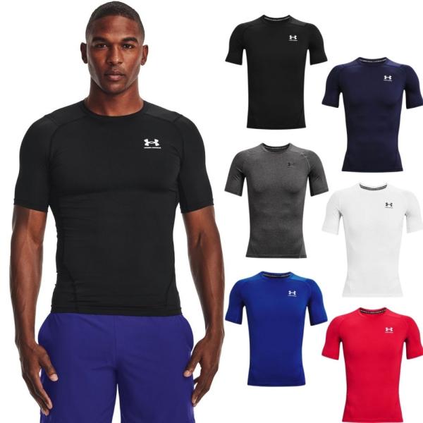 通気性を高めるために切替部にメッシュ素材を使用。首の後ろのタグに名前や番号の記入が可能。素材：ポリエステル84％、ポリウレタン16％HEATGEAR ARMOUR(ヒートギアアーマー)：吸汗速乾性と伸縮性に優れたファブリックにより、酷暑時で...