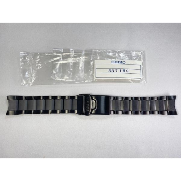 ブランド：セイコー 5スポーツ商品状態：新品型番：3371MGサイズ：A(全長)：約185mm / B(ラグ幅)：22mm素材：ステンレス（ブラック）専用バネ棒：S220CS（別売り）新品未使用品です。（写真は見本撮りです。）SKZ231K...