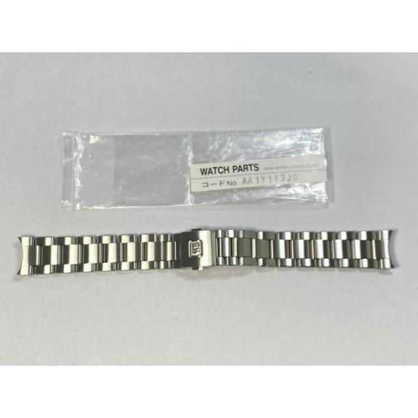 ブランド：グランドセイコー商品状態：新品型番：AA1Y113J0サイズ：A(全長)：約185mm / B(ラグ幅)：19mm素材：ステンレス専用バネ棒：S190BS（別売り）写真は見本撮りです。SBGX071/SBGX073/SBGX059...