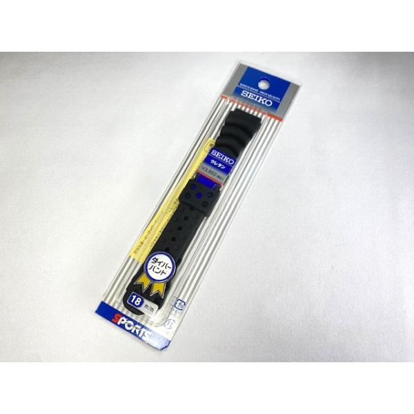 ブランド：セイコー商品状態：新品型番：DB71BPサイズ：A(12時側)：約80mm / B(6時側)：約140mm / C(尾錠幅)：16mm / D(ラグ幅)：18mm素材：ウレタン色：ブラック専用バネ棒：C180FS（別売り）新品未使...