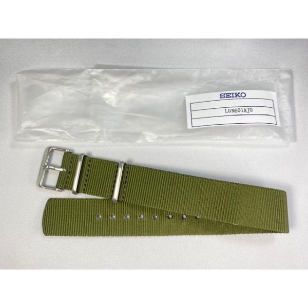 ブランド：セイコー 5 スポーツ商品状態：新品型番：L0N601AJ0サイズ：A(全長)：約300mm / B(ラグ幅)：22mm素材：ナイロン色：グリーン専用バネ棒：T220CS（別売り）SRPJ19J8/SBSA163/4R36-12K...