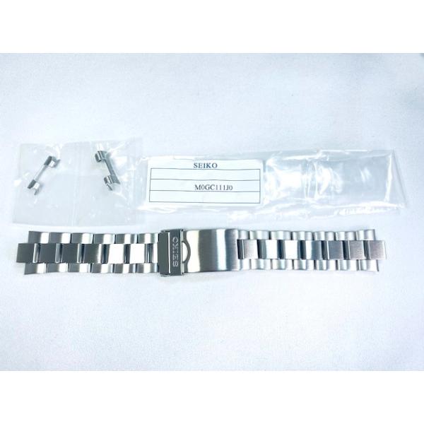 ブランド：セイコー商品状態：新品型番：M0GC111J0サイズ：A(全長)：約170mm / B(ラグ幅)：18mm / コマ凸部：9mm素材：ステンレス専用バネ棒：S180BS（別売り）SZER024/SZER025/SZER026/SZ...