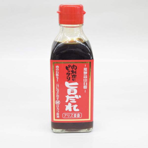 ゴルフ場で人気のスタミナ丼、！！！これに使用している「旨だれ」です。肉料理全般にＯＫの万能タレで、お料理の得意な主婦の方に莫大な支持を得ています。