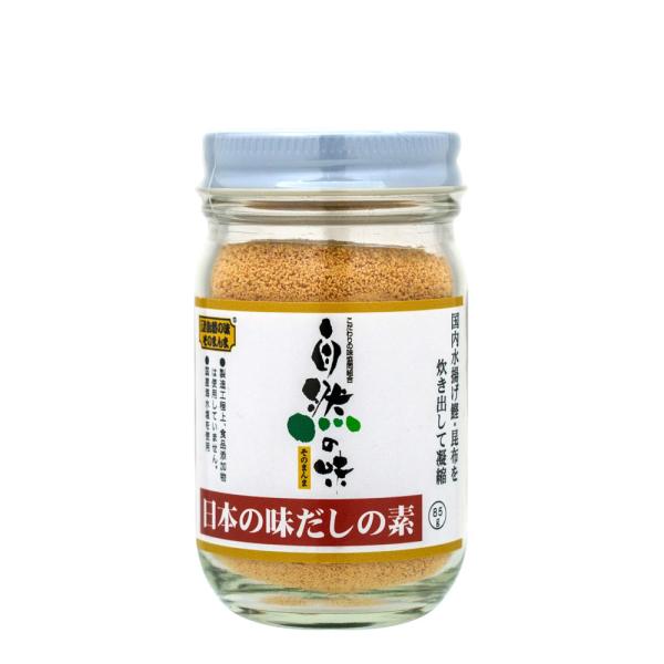 国内水揚げ鰹・昆布を炊き出して凝縮しております。製造工程上、食品添加物は使用しておりません。国産海水塩を使用。自然の味シリーズ「本当に食べても安心・安全なのか？」そんな疑問から、国産原料にこだわり、無添加にこだわり、味にこだわり、不安のない...