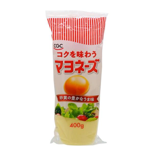 卵黄のコクをしっかり味わえる、マヨネーズです。毎日の食卓に使いやすい、たっぷり400g入り。キューピーが製造しています。
