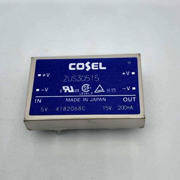 1出力 定格出力電圧 15V 最大出力電力 3W 実装タイプ　DIP