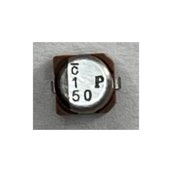 製品概要：アルミ電解コンデンサ　メーカー：ニチコン静電容量：1uF定格電圧：50V許容誤差：±20％実装タイプ：SMTサイズ：φ3*5.4mm