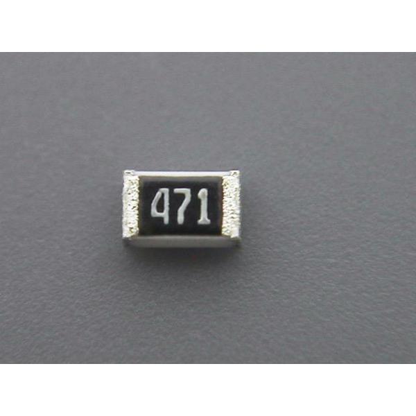 型番：RG2012P-471-Bメーカー：進工業サイズ：2012size抵抗値：470Ω特性：Ｂ　(0.1％)※メーカーラベルはありません