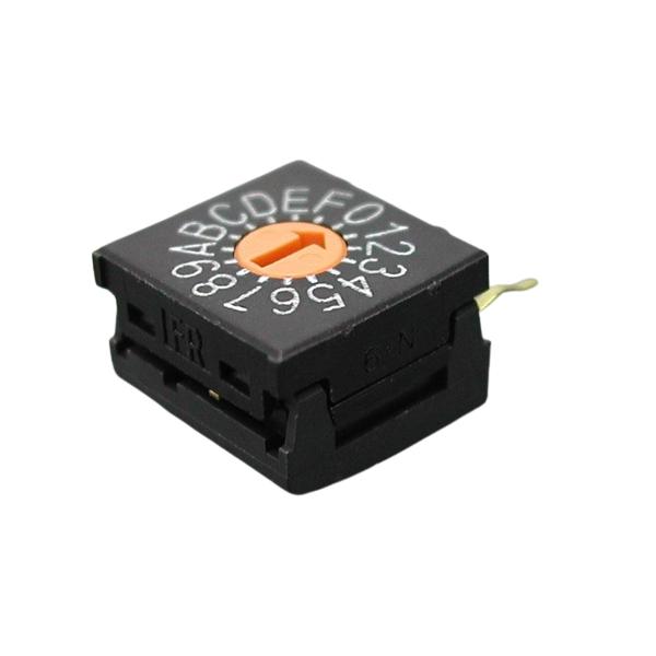 製品概要：ロータリーコードスイッチ位置数：16取付様式：スルーホール