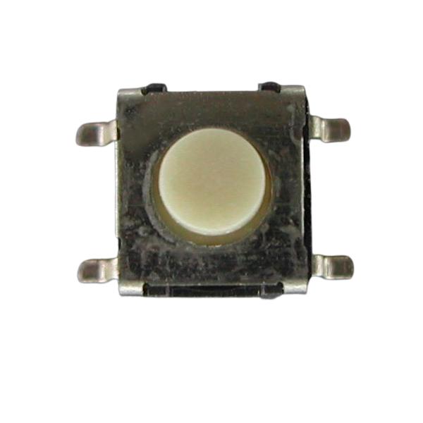 製品概要：タクタイルスイッチ回路：SPST-NOアクチュエータ方向：上部作動式実装タイプ：面実装※バラ品です※テープ加工が必要な場合　ご相談ください