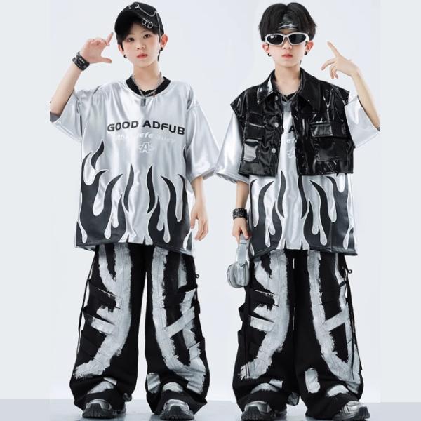 【大量注文対応・お取り寄せ商品】セット内容：タイプによって異なるため画像をご確認下さい。【 単品orセット】お取り寄せ品 大量注文対応 HIPHOP 舞台 ステージ イベント 発表会保育園小学校中学校学園祭体操 練習着演出服 110 120...