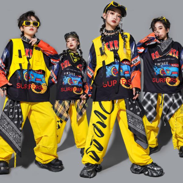 【大量注文対応・お取り寄せ商品】セット内容：タイプによって異なるため画像をご確認下さい。【 単品orセット】お取り寄せ品 大量注文対応 HIPHOP 舞台 ステージ イベント 発表会保育園小学校中学校学園祭体操 練習着演出服 110 120...