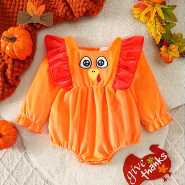 お取り寄せ商品【ロンパース】ベビー きぐるみ パジャマ キッズ ロンパース 男の子 女の子 防寒 部屋着 ハロウイン変身 幼稚園 パーティー ニワトリハロウィン時期に、赤ちゃんの仮装用サロペットです♪この一枚があれば、きっと色々なシーンで活...