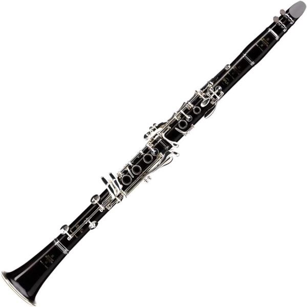 【商品名】GALA【仕様】ベームシステム、17キー、6リング / アフリカ産グレナディラ材使用 /洋銀製、冷間鍛造、銀めっきキー（接合部リングはブラックニッケルめっき）/レザーパッド仕様 / 精密特殊加工スチール針ばねおよび板ばね /調節可...
