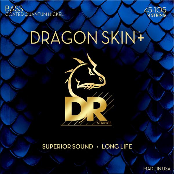 DRAGON SKIN＋は、豊かな音色と高出力を実現する独自の配合のクァンタムニッケルを巻線に採用した、豊かな音量で、弾きやすく、耐久性に優れたベース弦です。DRで定評のあるラウンドコアに最新の巻線材であるクァンタムニッケルの組み合わせなが...